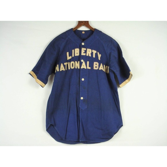 unknown | Shirts | Vintage Antique 4s 50s Liberty National Bank ...